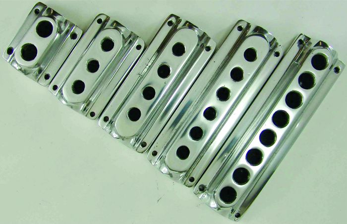 T-Style Fuel Block - 3 Outlets | Kool Rides / Ricks Hot Rod Works