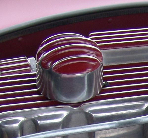 Finned Aluminum Oil Breather Cap Cover