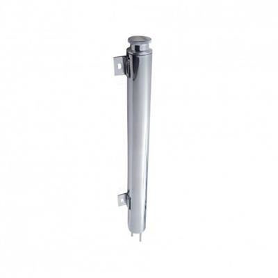 UNIVERSAL POLISHED STAINLESS STEEL RADIATOR OVERFLOW TANK - 19" Long ...